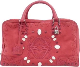 Loewe Sac &agrave; main de seconde main - Femme - Pre-owned - Rouge - Taille: ONE Size