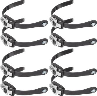 BESPORTBLE 8-teiliges Energiegürtel-Set - Ersatzriemen für Rollschuhe, Snowboard-Bindungen und Inline-Skates - Tragbare PP-Schnallen für Skate-Schuhe