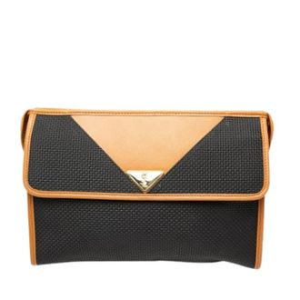 Saint Laurent Pre-owned Stoff Clutch - - Pre-owned - Damen - Schwarzk - ONE SIZE