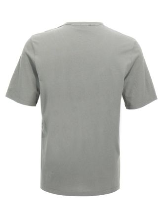 Saint Laurent Mens Gray Cotton T-Shirt