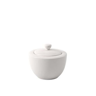 Villeroy & Boch 10-4153-0960 Sucrier/Boîte à Marmelade 0,3 L Porcelaine Blanc 12 x 11 x 9 cm 1 sucrier/boîte