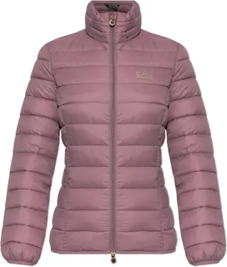 Emporio Armani Emporio Armani Ea7, Femme, Vestes, Rose, Taille: 42 FR Veste isolée avec logo