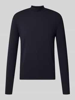 HUGO BOSS Regular Fit Pullover aus Viskose-Mix Modell San Marc-CV
