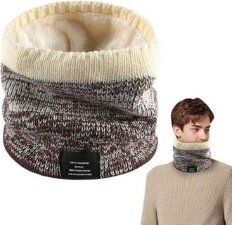 Generico Neck Gaiter - Acrylique, 17 x 24 cm - Doublure en peluche chaude et doublure thermique - S&eacute;chage rapide et &eacute;lastique pour le visage et la protection c