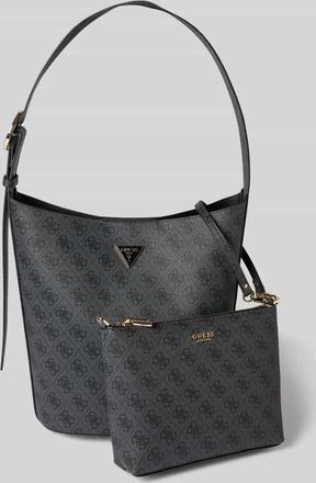 Guess Handtasche mit Logo-Muster Modell MERIDIAN II
