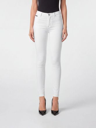 Philipp Plein Jeans Femme couleur Blanc