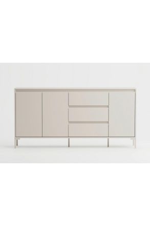 MID.YOU Mid.you Sideboard, Kaschmir, Holzwerkstoff, 2 F&auml;cher, 3 Schubladen, 170x87x40 cm, Wohnzimmer, Kommoden & Sideboards, Sideboards