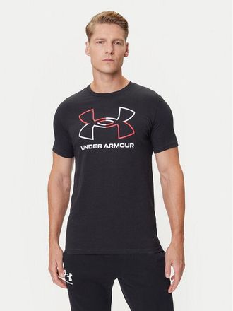 Under Armour T-Shirt Ua Gl Foundation Update Ss 1382915-001 Schwarz Loose Fit
