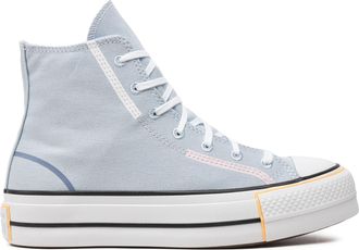 Converse Sneakers aus Stoff Converse Chuck Taylor All Star Lift Platform Color Pop Hi A07596C Blau