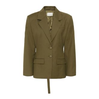 Gestuz Femme, Vestes, Vert, Taille: 42 FR Blazers