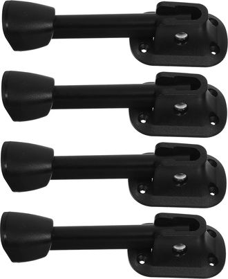 Angoily 4 Stück Klappbare Eisen Möbelfüße für Runde und Rechteckige Tische Robuste Faltbare Tischbeine Einfache Montage Verschleißfest Modernes Design für Spe