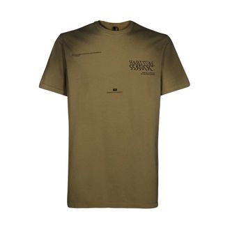ISO.POETISM Cotton T-Shirt - - Tops - Herren - Gr&uuml;n - S