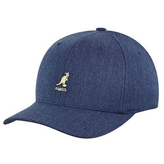 Kangol Laine Flexfit Baseball Casquette, Bleu (Denim), S/M Mixte