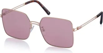 Bally Eckige Metallsonnenbrille - - Accessories - Damen - Gelb - ONE SIZE