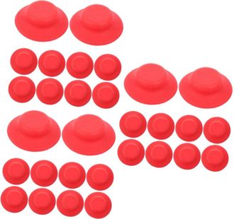 TOPBATHY 36 STK Weinflaschendichtung Saftflaschen Werkzeug Flaschenverschlussdichtung Brühflaschendichtungen Schwingflaschendichtung Auslaufsichere Dichtung Di