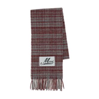 Marni Check Scarf - - Accessories - Damen - Mehrfarbig - ONE SIZE