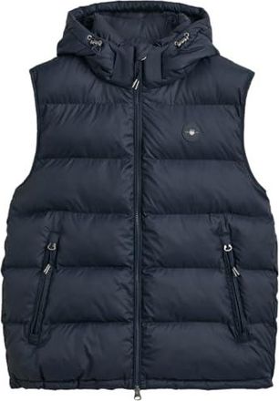 GANT Active Cloud Vest Gilet, Bleu Nuit, M Hommes