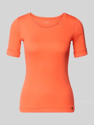 Marc Cain T-Shirt mit Label-Applikation