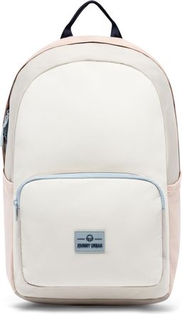 Johnny Urban Schulrucksack Teenager Beige Rosa - Moritz - Schultasche f&uuml;r Jungen & M&auml;dchen - 17 Liter - Casual Tagesrucksack mit Laptopfach f&uuml;r Schule & Freizeit -