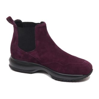 Hogan Dunkelviolette Interactive Chelsea Boots - - Shoes - Damen - Lila - 35 1/2 EU