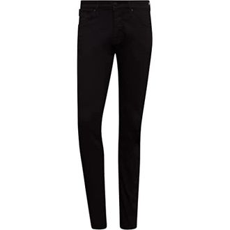 Mavi Herren ja Slim Jeans, Black Coated Ultra Move, 32W / 30L EU