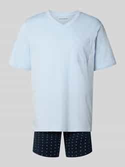 Schiesser Pyjama in minimalistischem Design