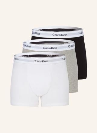 Calvin Klein 3er-Pack Boxershorts Icon Cotton Relaxed Fit grau