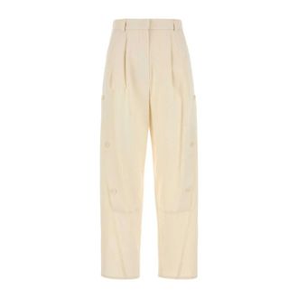 Max Mara Duomo Straight Hosen - - Trousers - Damen - Wei&szlig; - 3XS