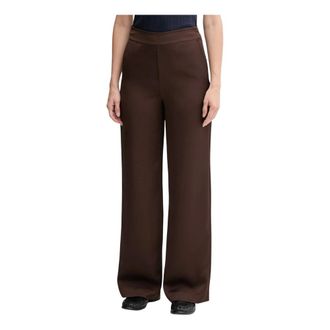 Joop Pantalon large - Femme - Pantalons - Brun - Taille: 42 FR