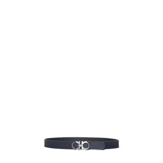 Ferragamo Gancini Wendbarer Lederg&uuml;rtel - - Accessories - Herren - Schwarzk - 105 CM