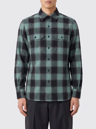 Tom Ford Chemise &agrave; carreaux en coton &agrave; la coupe slim et ourlet arrondi