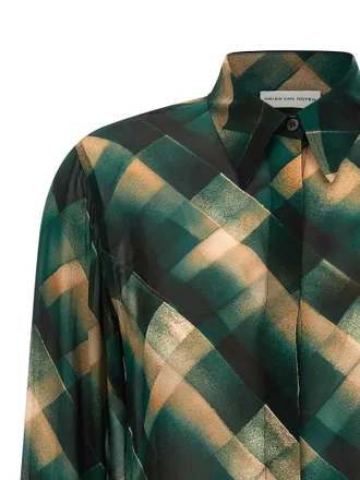 Dries Van Noten Chowy Shirt - Teal