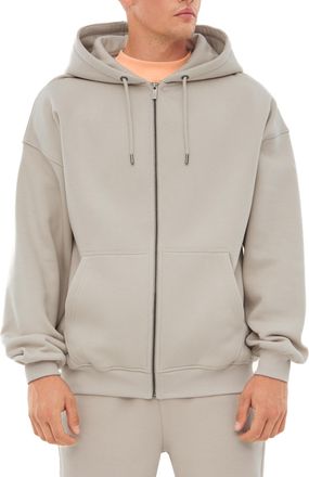 Johnny Urban Sweatjacke Damen & Herren Beige - Caleb - Oversized Kapuzenjacke mit Rei&szlig;verschluss - Unisex Zip Hoodie - Weiche Innenseite - Sweatshirt Jacke Mit Kap