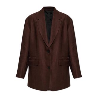 AllSaints Femme, Vestes, Brun, Taille: 38 FR Charley Blazer