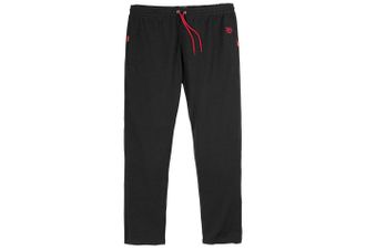 Adamo Jogginghose Adamo gerippte Jogginghose Übergröße schwarz