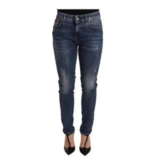 Dolce & Gabbana Blaue Distressed Skinny Denim Jeans - - Jeans - Damen - Blau - S