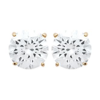 Brillaxis Boucles doreilles puces 6 mm plaqu&eacute; or