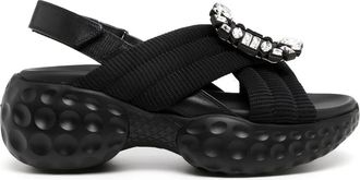 Roger Vivier Sandalen - Sandals Black - Gr. 35 (EU) - in Schwarz - f&uuml;r Damen