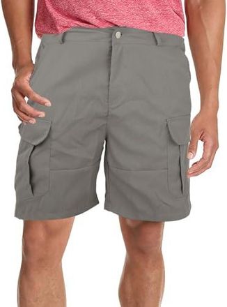 Generic Short cargo pour homme - Pantalon de sport essentiel - Pour l&eacute;t&eacute;, la randonn&eacute;e, le combat, le jogging, l&eacute;ger et respirant - Couleur unie - Pantalon ch