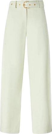 Pinko Pinko, Femme, Pantalons, Vert, Taille: 34 FR Wide Pantalons