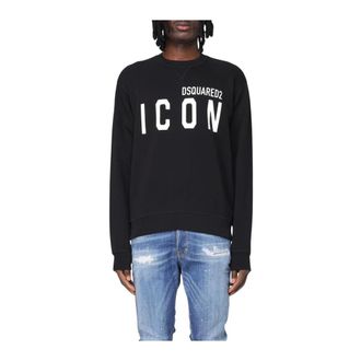 Dsquared2 Herren, Sweatshirts & Hoodies, Schwarzk, XLGr&ouml;&szlig;e