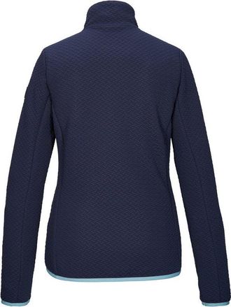 Killtec Strickjacke KOS 79 WMN FLX JCKT Powerstretchjacke mit Flechtmuster, 2-Wege-Stretch, Kinnschutz