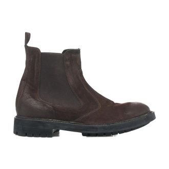 Moma Braune Kn&ouml;chelstiefel f&uuml;r M&auml;nner - - Shoes - Herren - Braun - 41 EU