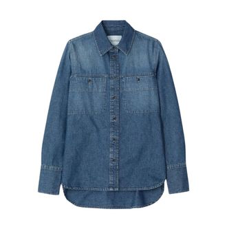 Closed Chemise en jean avec poches - Femme - Blouses et Chemises - Bleu - Taille: 36 FR
