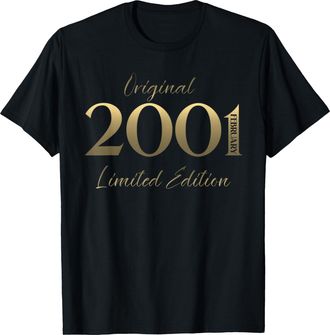 Generic 30. Geburtstag Februar 2001 Vintage Jahrgang T-Shirt