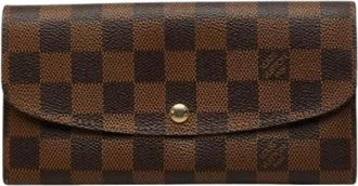 Louis Vuitton Porte-monnaie Pre-owned - Femme - Pre-owned - Brun - Taille: ONE Size