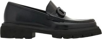 Ferragamo Homme, Chaussures, Noir, Taille: 39 EU Slip ON
