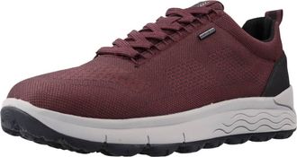 Geox Herren U Spherica 4x4 B Abx Sneakers, Wine, 42 EU
