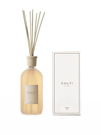 Culti Milano Diffusor St&auml;bchen Stil Linfa mit einem Volumen von 1000 ml und der Duftnote Wei&szlig;e Johannisbeere und Zedernholz, Lebensdauer 3 Monate, DA STILCB