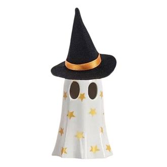 Generic Halloween s&uuml;&szlig;e Harz Geisterlampe wasserdichte Hexenh&uuml;te Party Dekorationen (wei&szlig;)